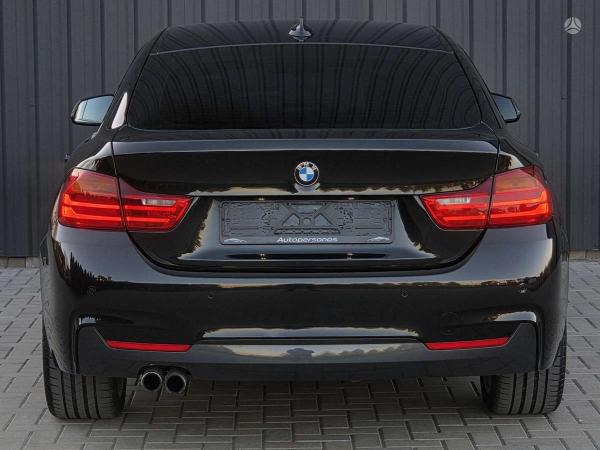 Melns BMW 430 Gran Coupe 2015 Kauņa, ar dzinēja tilpumu 3.00 L un nobraukumu 240 tūkst. km par 14350 €, foto 6 vietnē AUTOMOTO.COM.LV