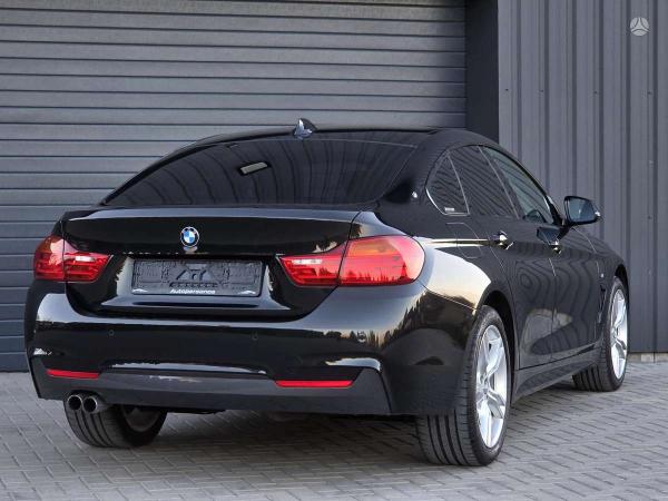 Melns BMW 430 Gran Coupe 2015 Kauņa, ar dzinēja tilpumu 3.00 L un nobraukumu 240 tūkst. km par 14350 €, foto 7 vietnē AUTOMOTO.COM.LV