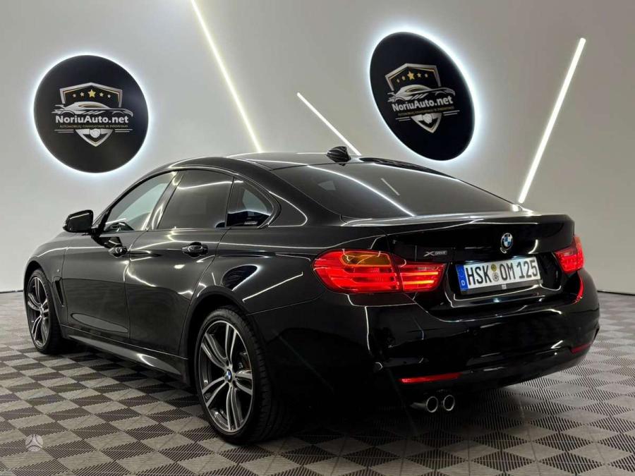 Черный БМВ 430 Gran Coupe 2015 в Мариямполе, объемом двигателя 2.99 л и пробегом 281 тыс. км за 14950 €, фото 7 на AUTOMOTO.COM.LV