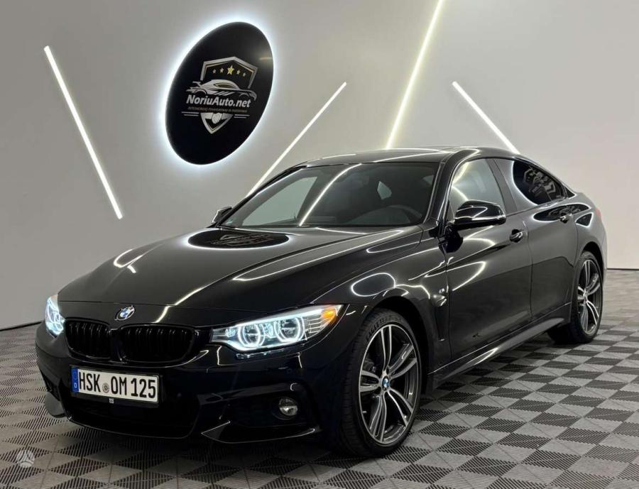 Черный БМВ 430 Gran Coupe 2015 в Мариямполе, объемом двигателя 2.99 л и пробегом 281 тыс. км за 14950 €, фото 9 на AUTOMOTO.COM.LV
