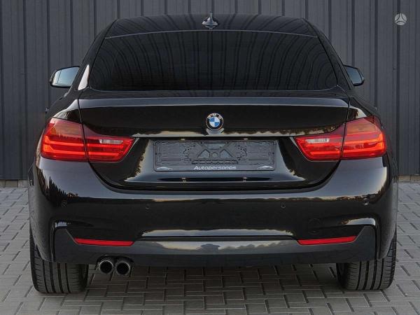 Melns BMW 430 Gran Coupe 2015 Kauņa, ar dzinēja tilpumu 3.00 L un nobraukumu 240 tūkst. km par 14350 €, foto 4 vietnē AUTOMOTO.COM.LV
