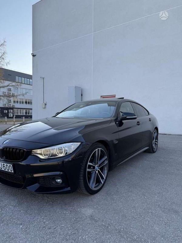 Melns BMW 430 Gran Coupe 2016 Kauņa, ar dzinēja tilpumu 2.99 L un nobraukumu 168 tūkst. km par 19200 €, foto 9 vietnē AUTOMOTO.COM.LV