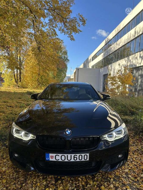 Melns BMW 430 Gran Coupe 2016 Kauņa, ar dzinēja tilpumu 2.99 L un nobraukumu 168 tūkst. km par 19200 €, foto 10 vietnē AUTOMOTO.COM.LV