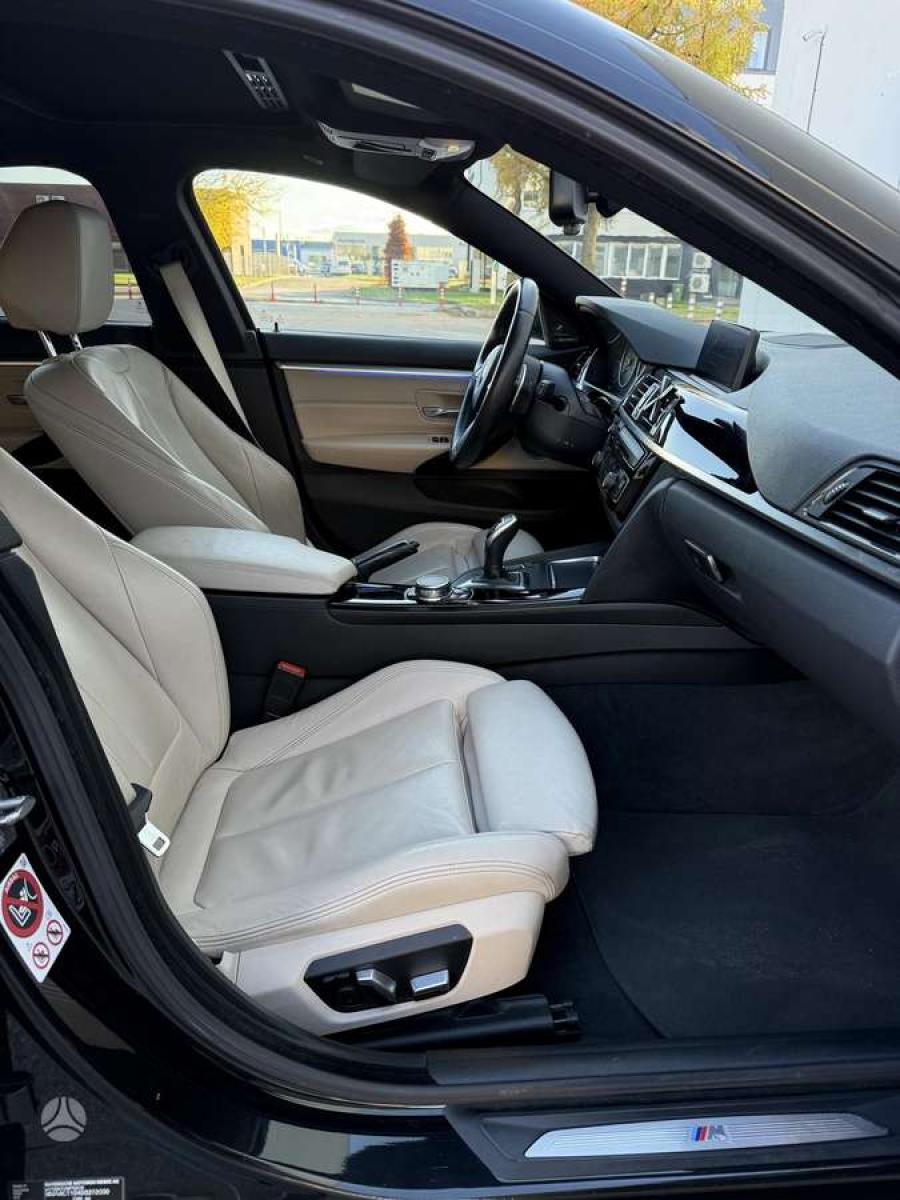 Черный БМВ 430 Gran Coupe 2016 в Каунас, объемом двигателя 2.99 л и пробегом 168 тыс. км за 19200 €, фото 14 на AUTOMOTO.COM.LV
