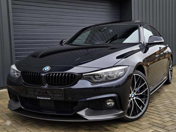 Black BMW 430 Gran Coupe 2017 in Kaunas, with an engine capacity of 3.00 L and mileage of 289 thousand km for 16750 €, photo 1 on AUTOMOTO.COM.LV