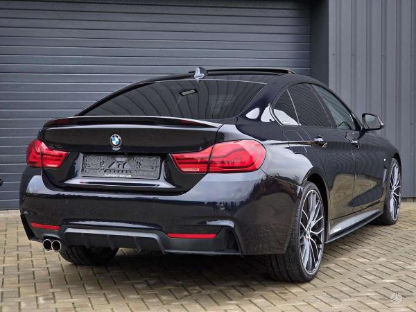 Black BMW 430 Gran Coupe 2017 in Kaunas, with an engine capacity of 3.00 L and mileage of 289 thousand km for 16750 €, photo 6 on AUTOMOTO.COM.LV