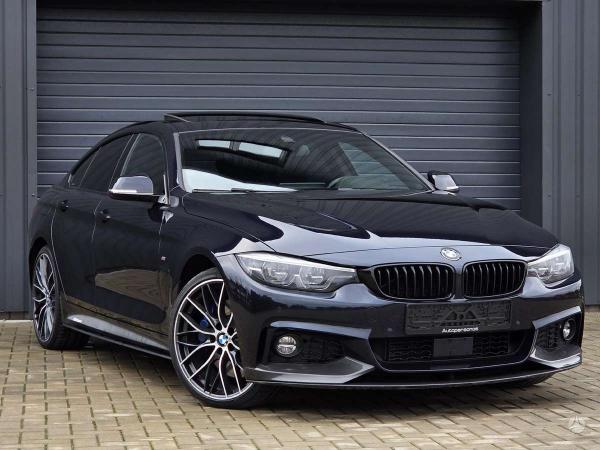Black BMW 430 Gran Coupe 2017 in Kaunas, with an engine capacity of 3.00 L and mileage of 289 thousand km for 16750 €, photo 8 on AUTOMOTO.COM.LV