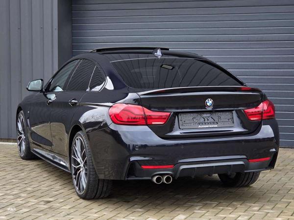 Black BMW 430 Gran Coupe 2017 in Kaunas, with an engine capacity of 3.00 L and mileage of 289 thousand km for 16750 €, photo 3 on AUTOMOTO.COM.LV