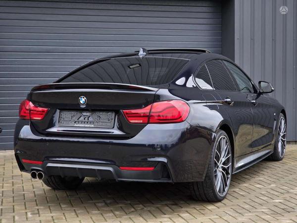 Black BMW 430 Gran Coupe 2017 in Kaunas, with an engine capacity of 3.00 L and mileage of 289 thousand km for 16750 €, photo 5 on AUTOMOTO.COM.LV