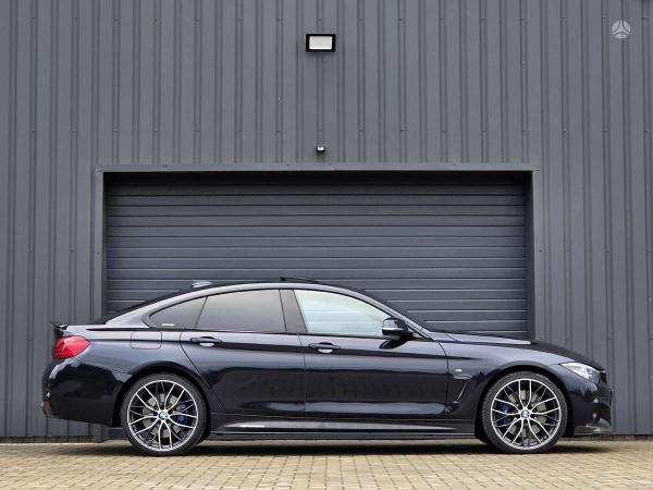 Black BMW 430 Gran Coupe 2017 in Kaunas, with an engine capacity of 3.00 L and mileage of 289 thousand km for 16750 €, photo 6 on AUTOMOTO.COM.LV