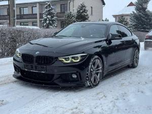 Melns BMW 430 Gran Coupe 2017 Marijampole, ar dzinēja tilpumu 2.99 L un nobraukumu 190 tūkst. km par 16950 €, foto  vietnē AUTOMOTO.COM.LV