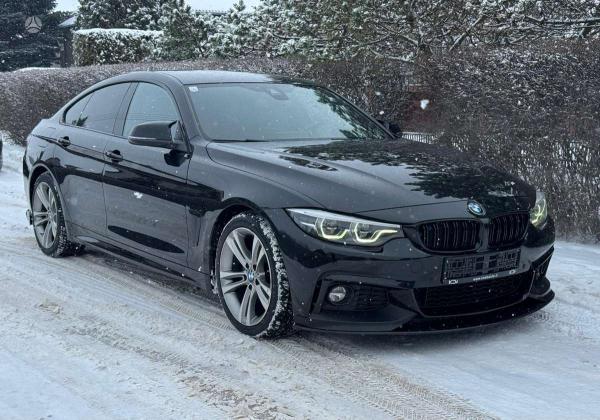 Black BMW 430 Gran Coupe 2017 in Marijampole, with an engine capacity of 2.99 L and mileage of 190 thousand km for 16950 €, photo 3 on AUTOMOTO.COM.LV