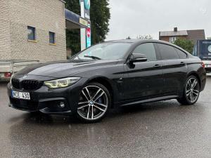 Melns BMW 430 Gran Coupe 2018 Ukmergė, ar dzinēja tilpumu 2.99 L un nobraukumu 450 tūkst. km par 9900 €, foto  vietnē AUTOMOTO.COM.LV
