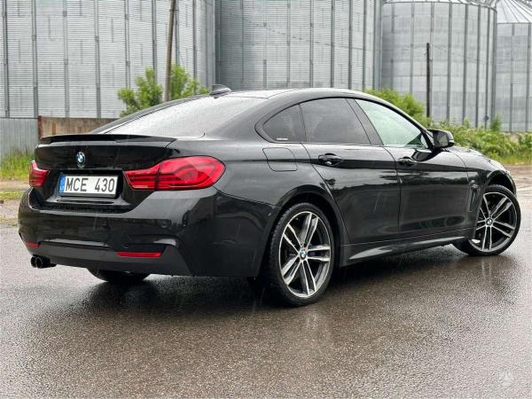 Black BMW 430 Gran Coupe 2018 in Ukmerge, with an engine capacity of 2.99 L and mileage of 450 thousand km for 9900 €, photo 7 on AUTOMOTO.COM.LV