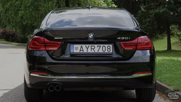 Черный БМВ 430 Gran Coupe 2018 в Тракай, объемом двигателя 2.00 л и пробегом 135 тыс. км за 18199 €, фото 3 на AUTOMOTO.COM.LV