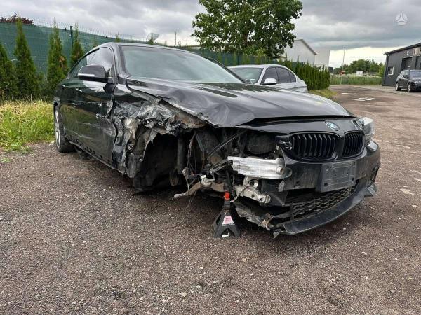 Melns BMW 430 Gran Coupe 2018 Viļņa, ar dzinēja tilpumu 2.00 L un nobraukumu 104 tūkst. km par 7050 €, foto 2 vietnē AUTOMOTO.COM.LV