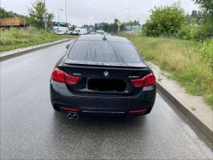 Black BMW 430 Gran Coupe 2019 in Vilnius, with an engine capacity of 2.00 L and mileage of 168 thousand km for 19300 €, photo 7 on AUTOMOTO.COM.LV
