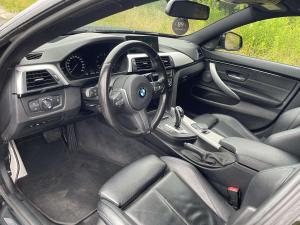 Black BMW 430 Gran Coupe 2019 in Vilnius, with an engine capacity of 2.00 L and mileage of 168 thousand km for 19300 €, photo 9 on AUTOMOTO.COM.LV