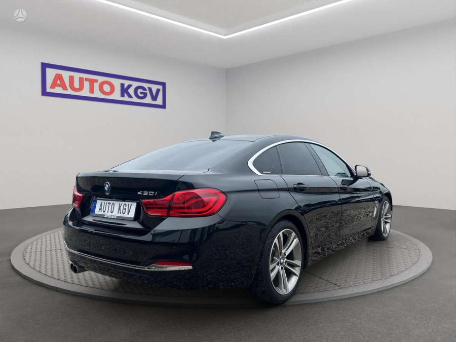 Melns BMW 430 Gran Coupe 2019 Kauņa, ar dzinēja tilpumu 2.00 L un nobraukumu 169 tūkst. km par 19699 €, foto 6 vietnē AUTOMOTO.COM.LV