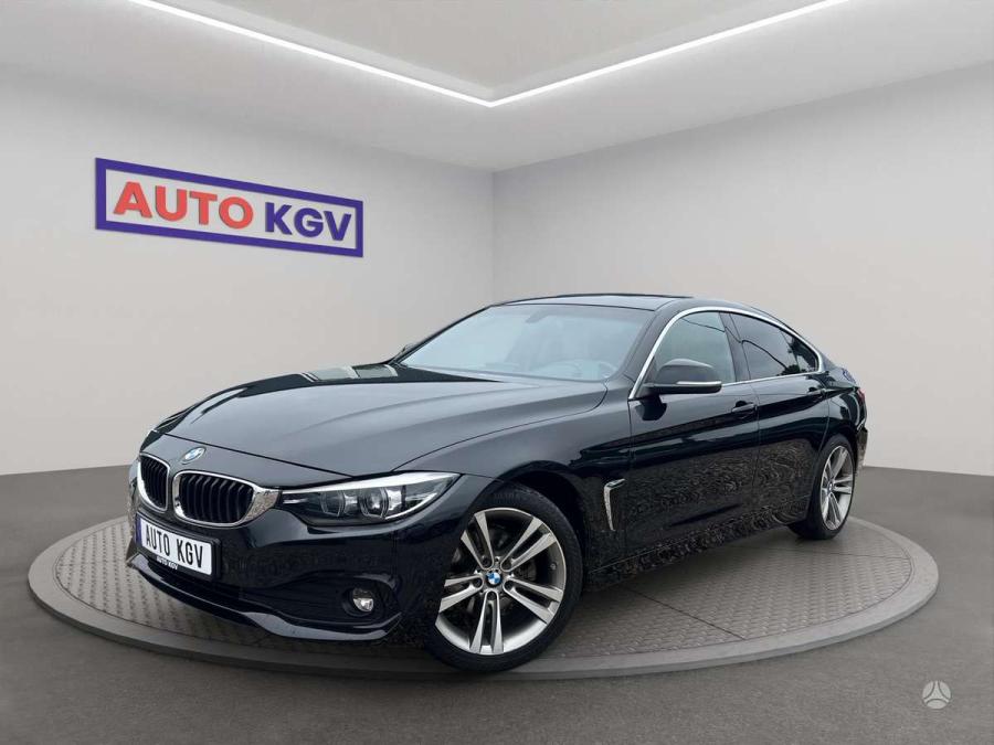 Melns BMW 430 Gran Coupe 2019 Kauņa, ar dzinēja tilpumu 2.00 L un nobraukumu 169 tūkst. km par 19699 €, foto 1 vietnē AUTOMOTO.COM.LV