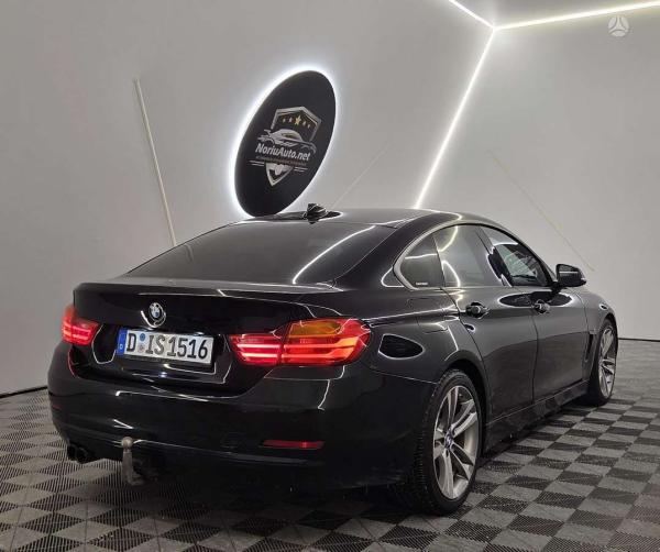 Black BMW 430 Gran Coupe 2015 in Marijampole, with an engine capacity of 2.99 L and mileage of 249 thousand km for 13650 €, photo 7 on AUTOMOTO.COM.LV