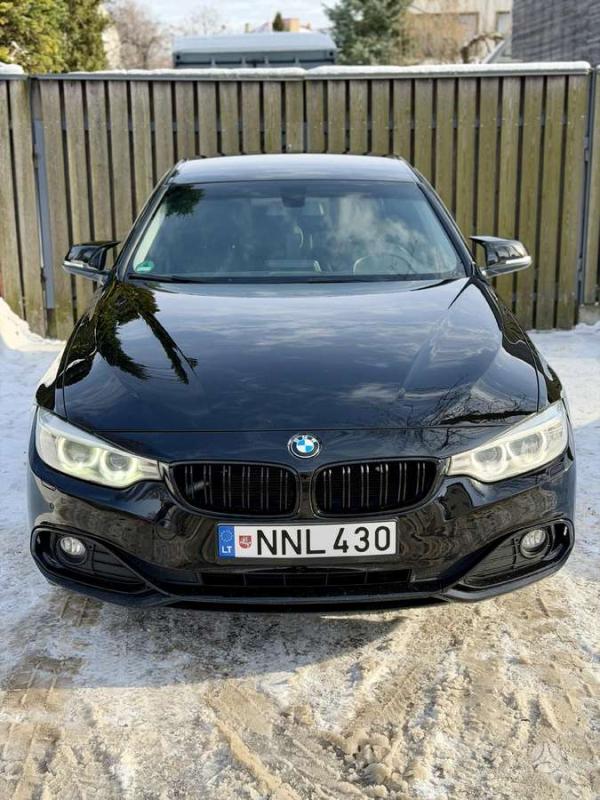 Black BMW 430 Gran Coupe 2015 in Kaunas, with an engine capacity of 2.99 L and mileage of 280 thousand km for 12909 €, photo 3 on AUTOMOTO.COM.LV