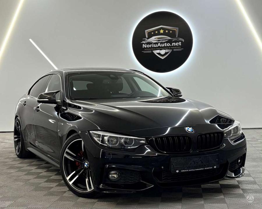 Melns BMW 430 Gran Coupe 2017 Marijampole, ar dzinēja tilpumu 2.99 L un nobraukumu 209 tūkst. km par 15850 €, foto 1 vietnē AUTOMOTO.COM.LV