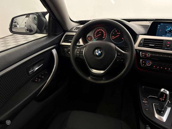 Black BMW 430 Gran Coupe 2017 in Marijampole, with an engine capacity of 2.99 L and mileage of 209 thousand km for 15850 €, photo 4 on AUTOMOTO.COM.LV