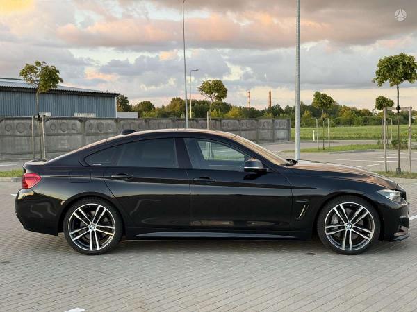 Melns BMW 430 Gran Coupe 2019 Viļņa, ar dzinēja tilpumu 2.00 L un nobraukumu 133 tūkst. km par 19500 €, foto 2 vietnē AUTOMOTO.COM.LV