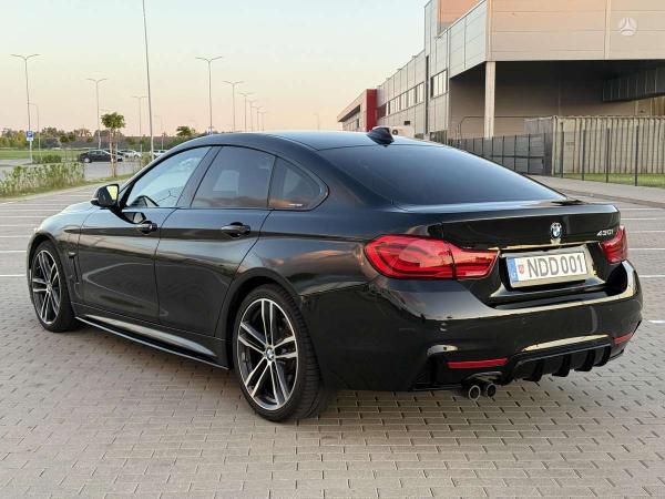 Melns BMW 430 Gran Coupe 2019 Viļņa, ar dzinēja tilpumu 2.00 L un nobraukumu 133 tūkst. km par 19500 €, foto 5 vietnē AUTOMOTO.COM.LV