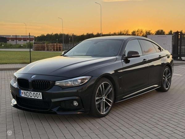 Melns BMW 430 Gran Coupe 2019 Viļņa, ar dzinēja tilpumu 2.00 L un nobraukumu 133 tūkst. km par 19500 €, foto 7 vietnē AUTOMOTO.COM.LV