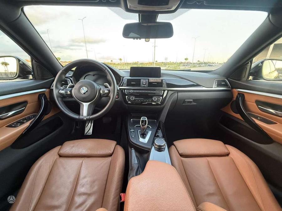 Melns BMW 430 Gran Coupe 2019 Viļņa, ar dzinēja tilpumu 2.00 L un nobraukumu 133 tūkst. km par 19500 €, foto 12 vietnē AUTOMOTO.COM.LV