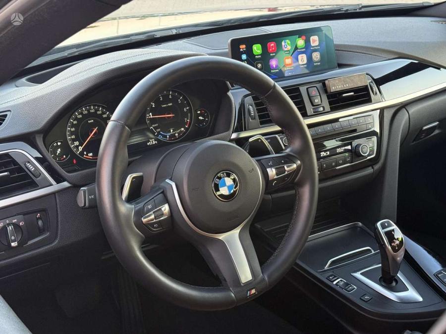 Melns BMW 430 Gran Coupe 2019 Viļņa, ar dzinēja tilpumu 2.00 L un nobraukumu 133 tūkst. km par 19500 €, foto 15 vietnē AUTOMOTO.COM.LV