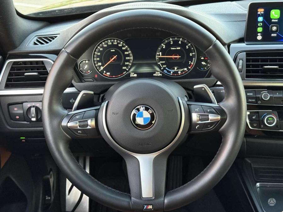 Melns BMW 430 Gran Coupe 2019 Viļņa, ar dzinēja tilpumu 2.00 L un nobraukumu 133 tūkst. km par 19500 €, foto 19 vietnē AUTOMOTO.COM.LV