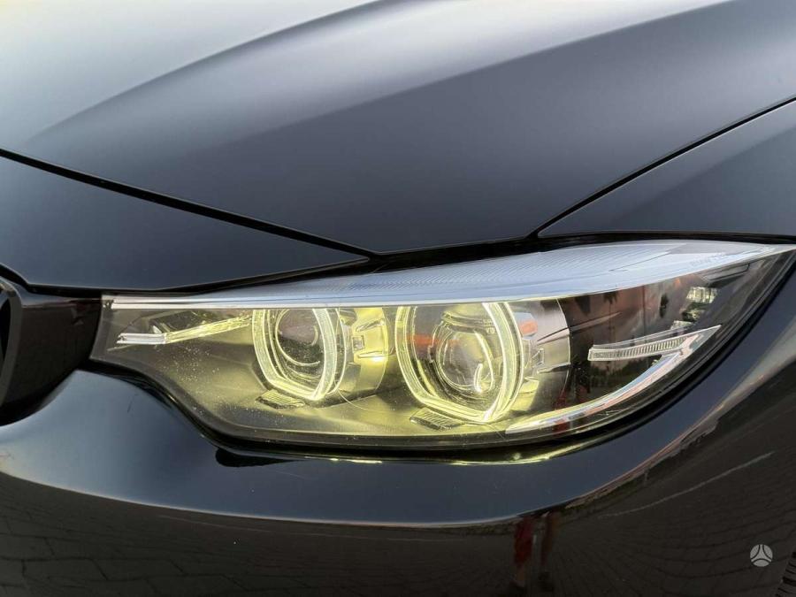Melns BMW 430 Gran Coupe 2019 Viļņa, ar dzinēja tilpumu 2.00 L un nobraukumu 133 tūkst. km par 19500 €, foto 24 vietnē AUTOMOTO.COM.LV