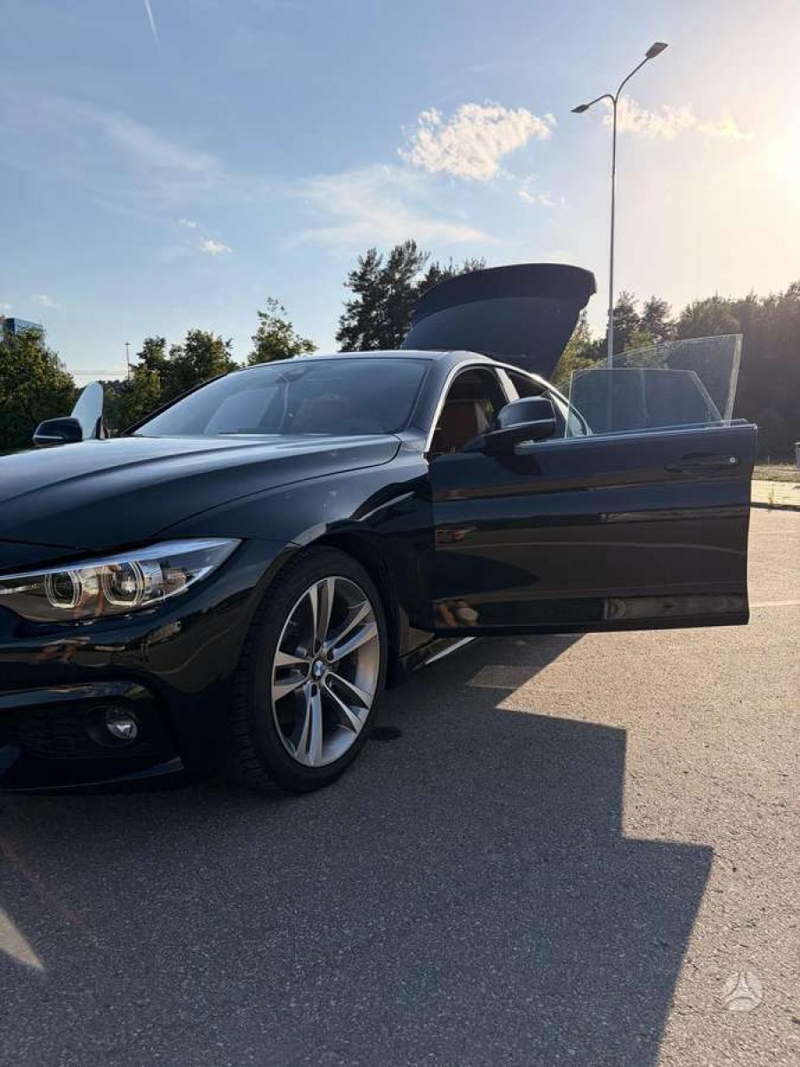 Melns BMW 430 Gran Coupe 2019 Viļņa, ar dzinēja tilpumu 2.00 L un nobraukumu 164 tūkst. km par 19400 €, foto 4 vietnē AUTOMOTO.COM.LV