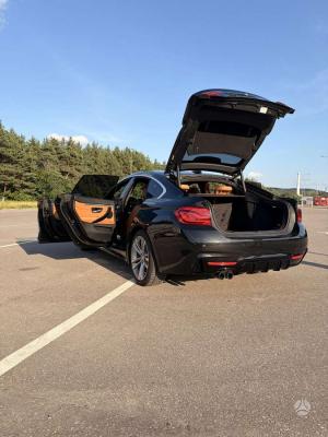 Melns BMW 430 Gran Coupe 2019 Viļņa, ar dzinēja tilpumu 2.00 L un nobraukumu 164 tūkst. km par 19400 €, foto 6 vietnē AUTOMOTO.COM.LV