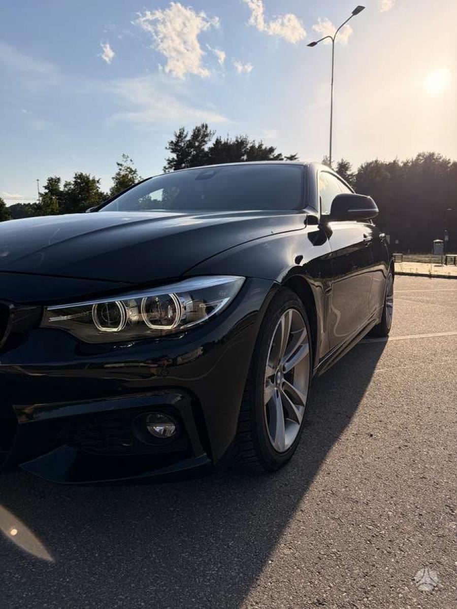 Melns BMW 430 Gran Coupe 2019 Viļņa, ar dzinēja tilpumu 2.00 L un nobraukumu 164 tūkst. km par 19400 €, foto 7 vietnē AUTOMOTO.COM.LV