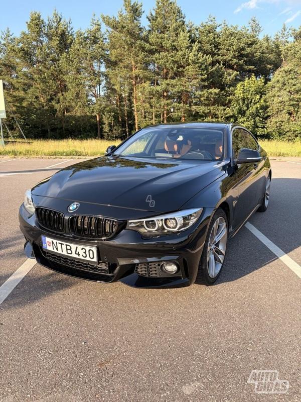 Black BMW 430 Gran Coupe 2019 in Vilnius, with an engine capacity of 2.00 L and mileage of 164 thousand km for 18900 €, photo 1 on AUTOMOTO.COM.LV