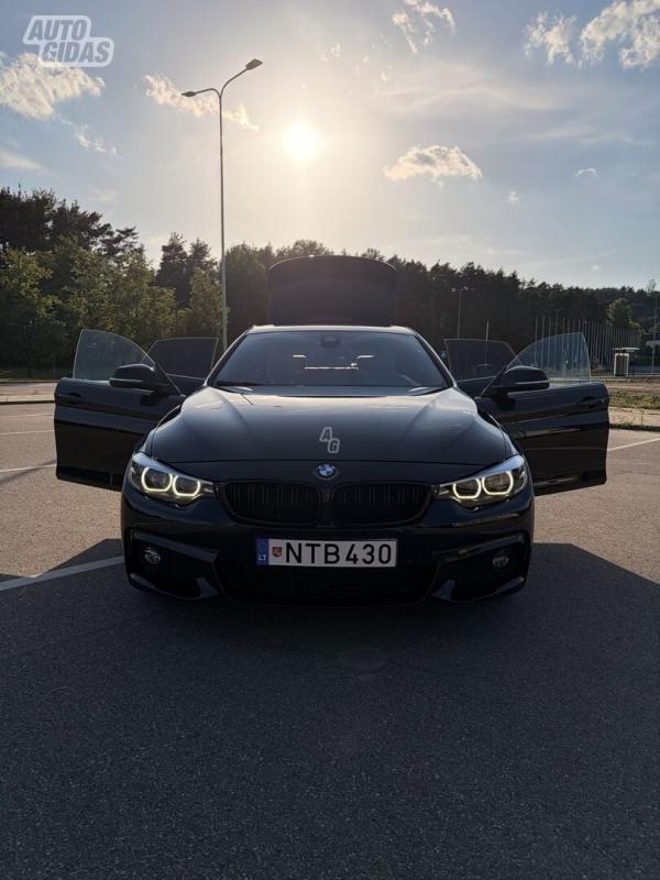 Black BMW 430 Gran Coupe 2019 in Vilnius, with an engine capacity of 2.00 L and mileage of 164 thousand km for 18900 €, photo 2 on AUTOMOTO.COM.LV