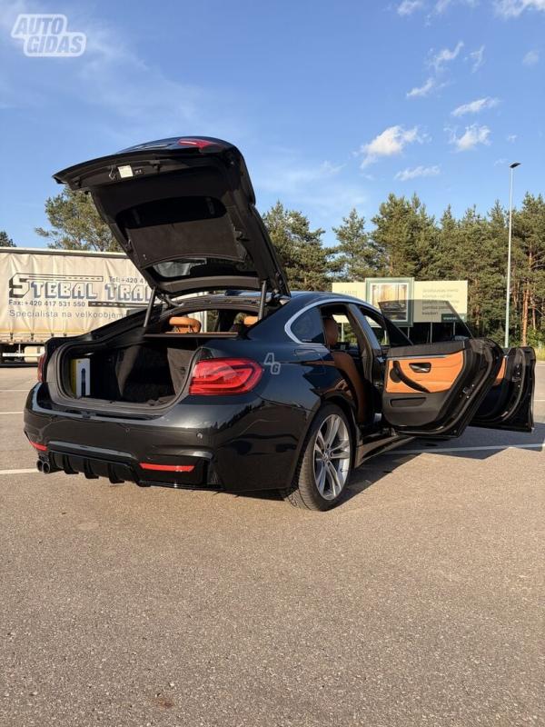 Black BMW 430 Gran Coupe 2019 in Vilnius, with an engine capacity of 2.00 L and mileage of 164 thousand km for 18900 €, photo 7 on AUTOMOTO.COM.LV