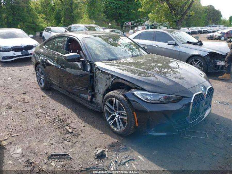 Black BMW 430 Gran Coupe 2023 in Klaipeda, with an engine capacity of 0.00 L and mileage of 36 thousand km for 14400 €, photo 1 on AUTOMOTO.COM.LV