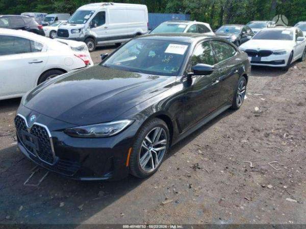 Black BMW 430 Gran Coupe 2023 in Klaipeda, with an engine capacity of 0.00 L and mileage of 36 thousand km for 14400 €, photo 2 on AUTOMOTO.COM.LV