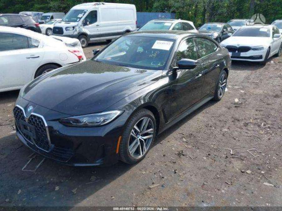 Black BMW 430 Gran Coupe 2023 in Klaipeda, with an engine capacity of 0.00 L and mileage of 36 thousand km for 14400 €, photo 3 on AUTOMOTO.COM.LV
