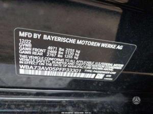 Black BMW 430 Gran Coupe 2023 in Klaipeda, with an engine capacity of 0.00 L and mileage of 36 thousand km for 14400 €, photo 10 on AUTOMOTO.COM.LV