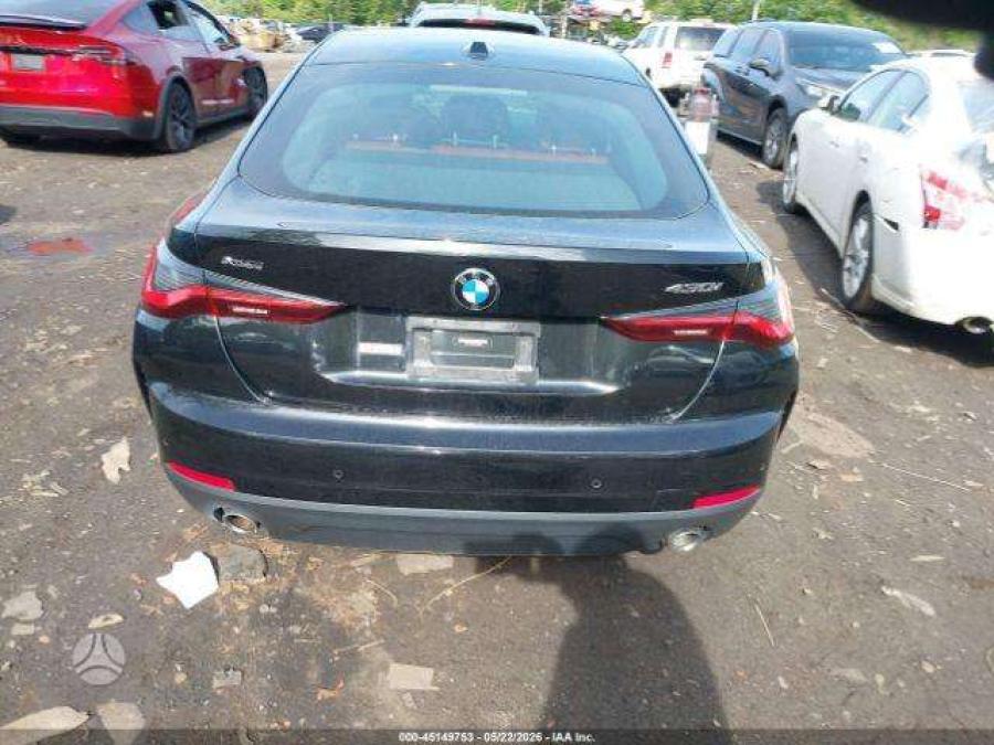 Black BMW 430 Gran Coupe 2023 in Klaipeda, with an engine capacity of 0.00 L and mileage of 36 thousand km for 14400 €, photo 17 on AUTOMOTO.COM.LV