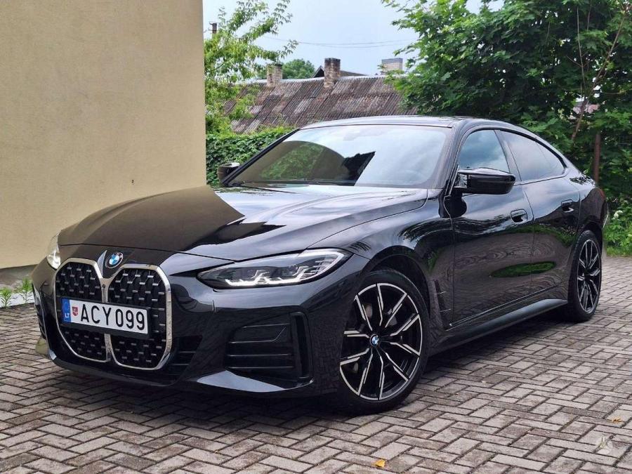 Черный БМВ 430 Gran Coupe 2024 в Вильнюс, объемом двигателя 2.00 л и пробегом 27 тыс. км за 43000 €, фото 3 на AUTOMOTO.COM.LV