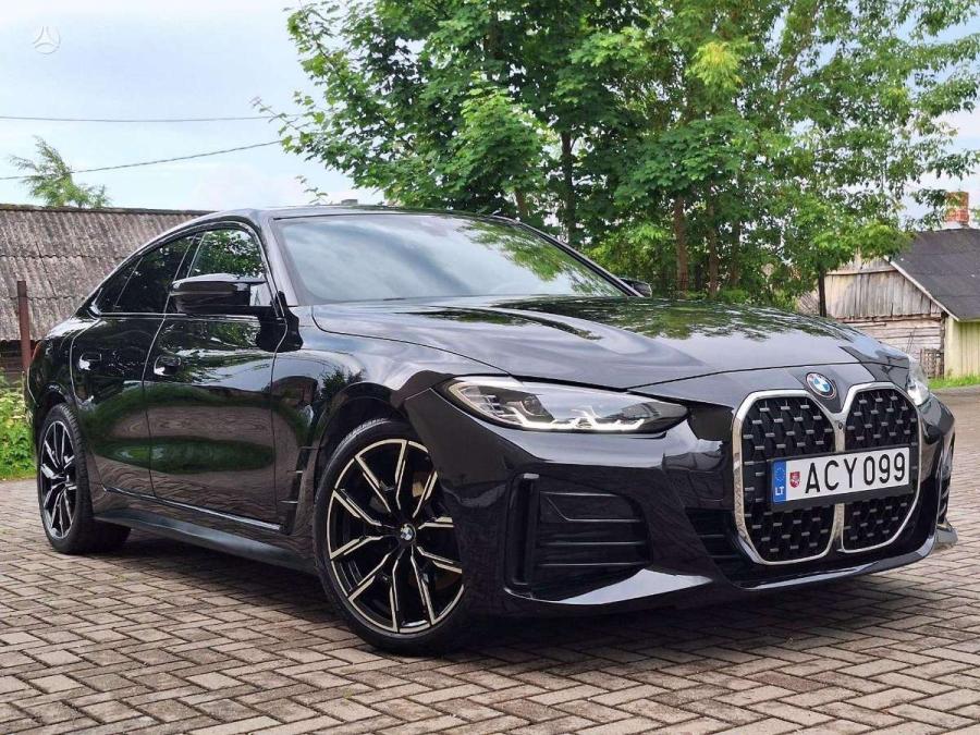 Черный БМВ 430 Gran Coupe 2024 в Вильнюс, объемом двигателя 2.00 л и пробегом 27 тыс. км за 43000 €, фото 4 на AUTOMOTO.COM.LV