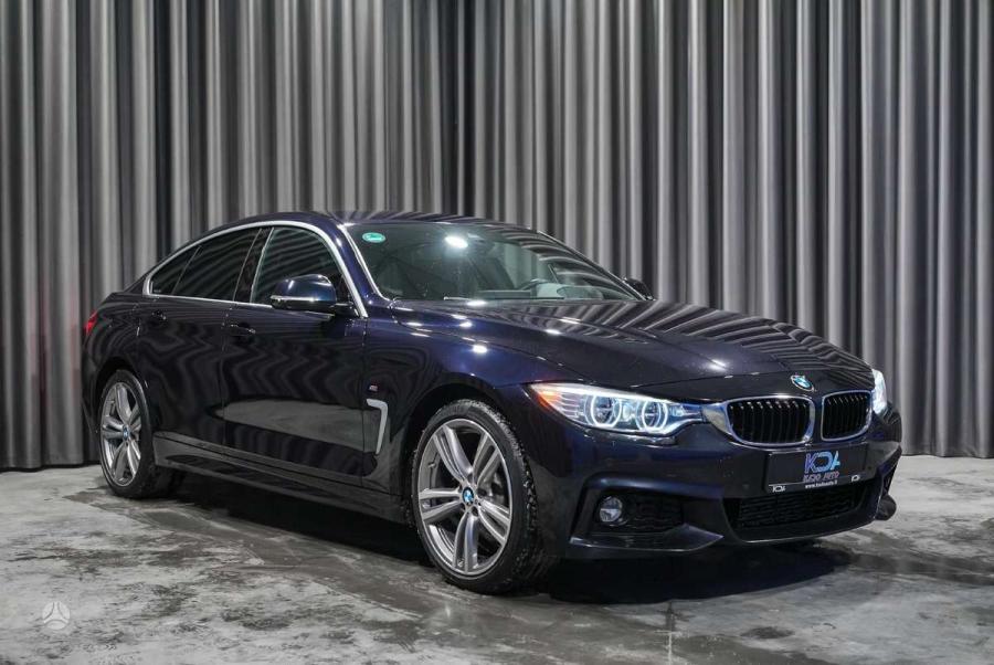 Zils BMW 430 Gran Coupe 2016 Marijampole, ar dzinēja tilpumu 2.99 L un nobraukumu 358 tūkst. km par 13850 €, foto 1 vietnē AUTOMOTO.COM.LV