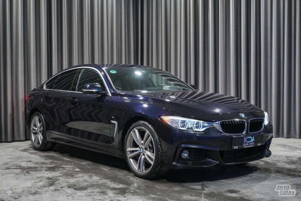 Blue BMW 430 Gran Coupe 2016 in Marijampole, with an engine capacity of 3.00 L and mileage of 358 thousand km for 13850 €, photo 1 on AUTOMOTO.COM.LV